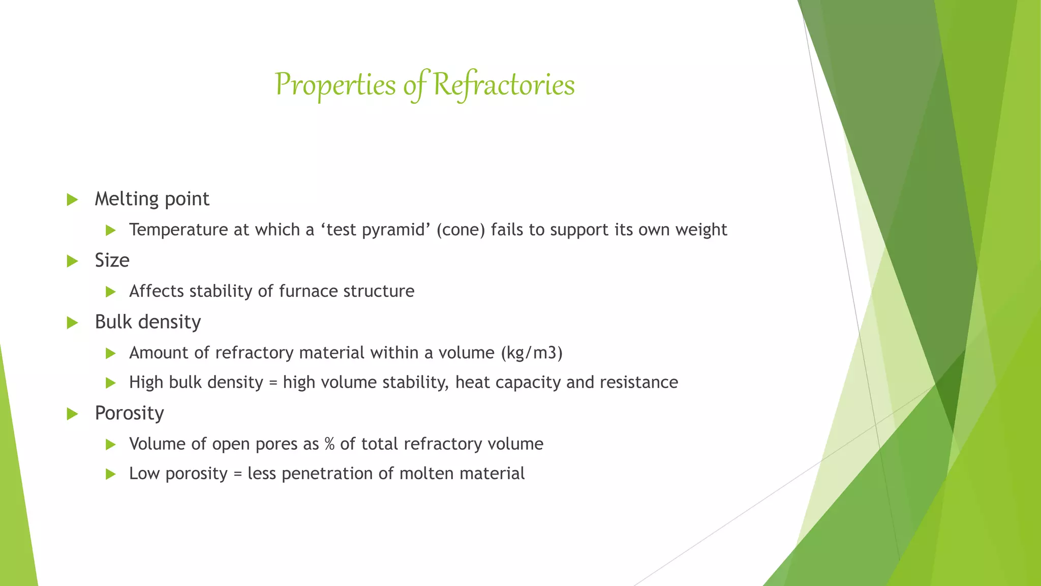 Refractory materials | PPTX