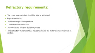 Refractory materials | PPTX