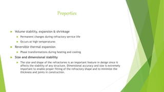 Refractory materials | PPTX