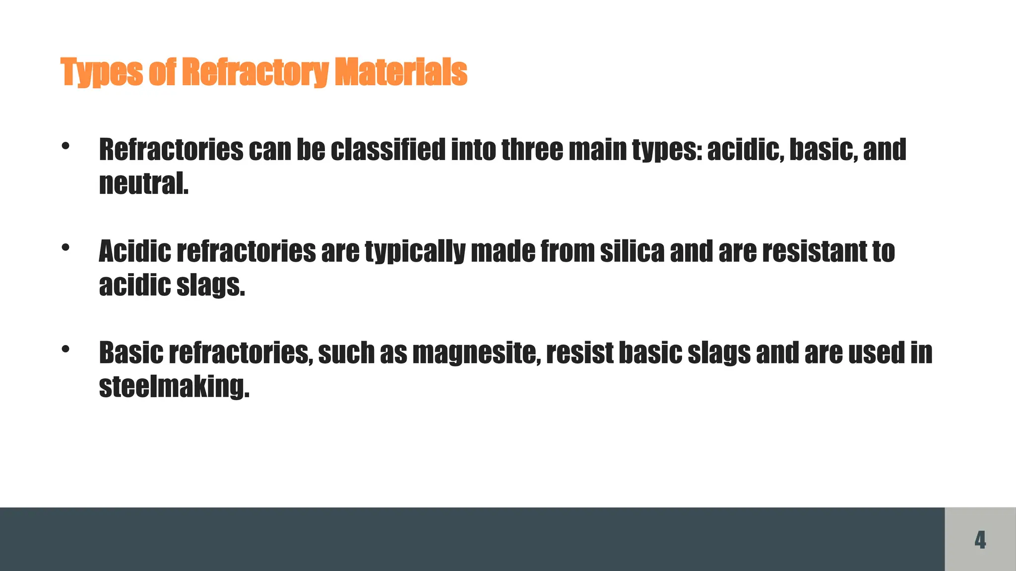 Refractory Materials mechanical engineering | PPTX