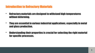 Refractory Materials mechanical engineering | PPTX | Indoor ...