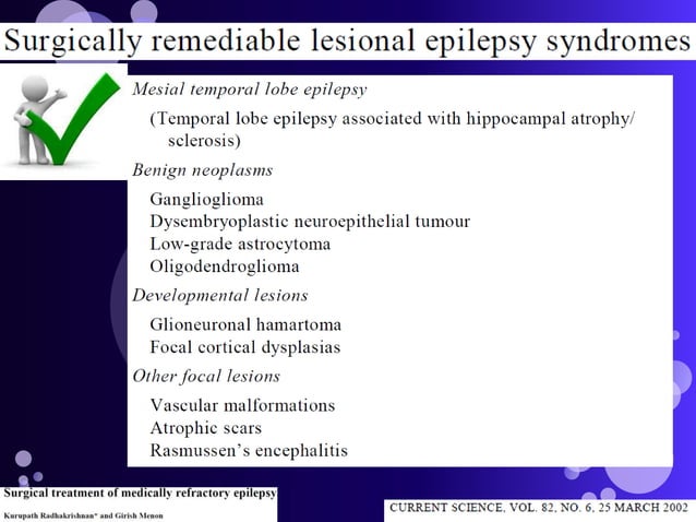 Refractory pediatric epilepsy ,Management | PPTX