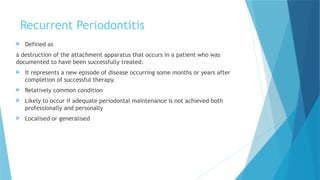 Refractory Periodontitis and its treatment.pptx