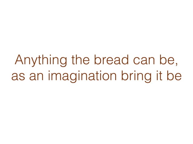 Reframing bread | PDF