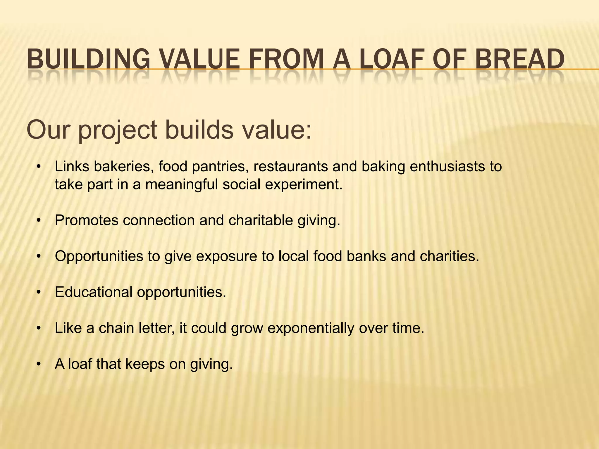 Reframing bread team crusty crew | PPT