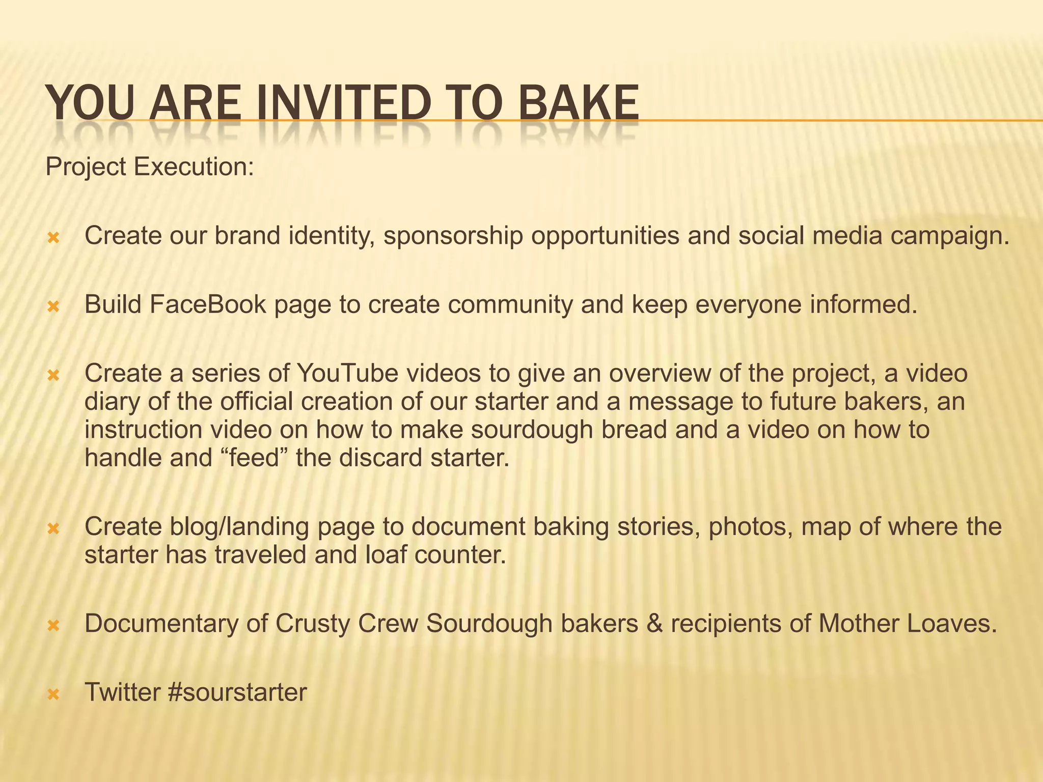 Reframing bread team crusty crew | PPT