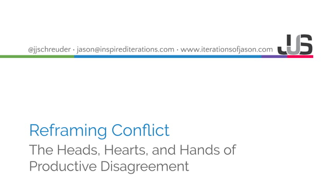 Reframing Conflict: The Heads, Heart, and Hands of Productive ...