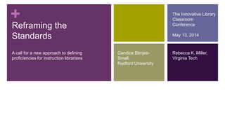 Reframing the Standards | PPT