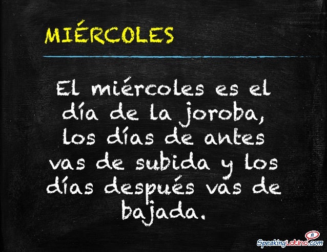 8 Dichos y Refranes de los Días de la Semana