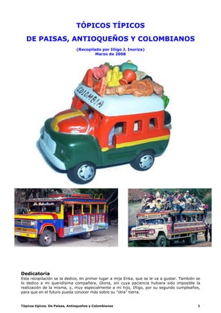 Refranes paisas colombianos | PDF