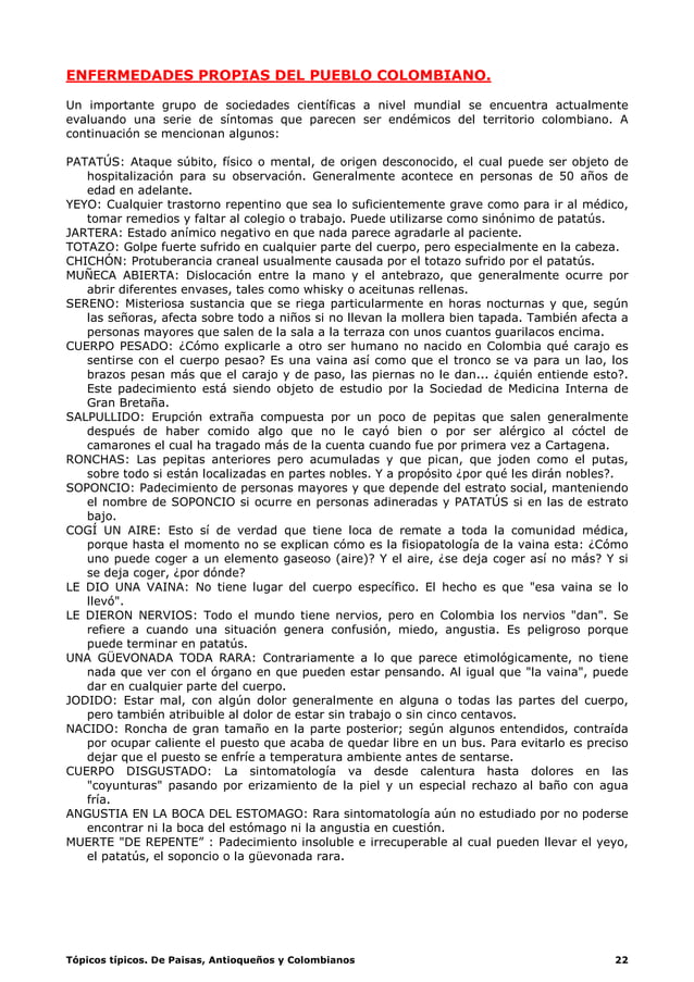 Refranes paisas colombianos | PDF
