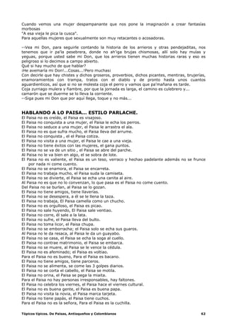 Refranes paisas colombianos | PDF