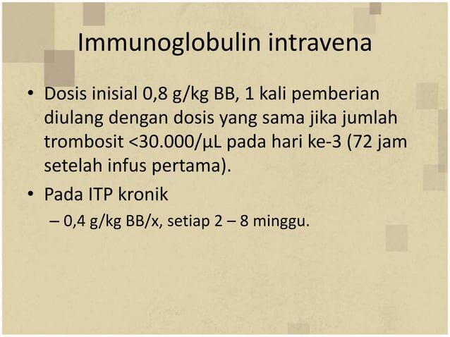 Refrat Idiopathic Purpura Trombocytopenic | PPT