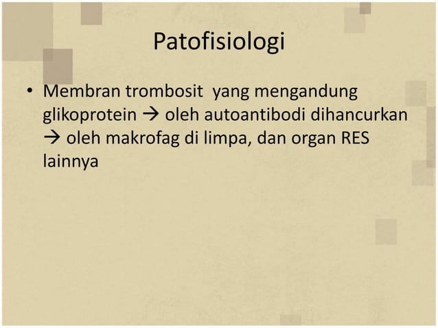 Refrat Idiopathic Purpura Trombocytopenic | PPT