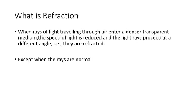 REFRATIVE ERROR BASICS FOR MEDICAL AND NURSING STUDENTS | PDF | Eye and Vision Conditions ...