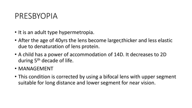 REFRATIVE ERROR BASICS FOR MEDICAL AND NURSING STUDENTS | PDF | Eye and Vision Conditions ...