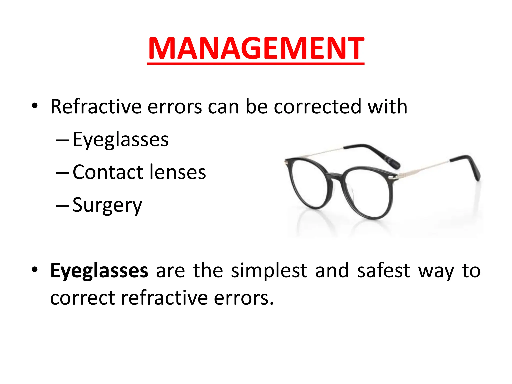 Refrective Errorspptx Refraction Errors Ppt
