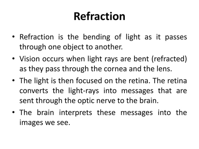 REFRECTIVE ERRORS.pptx refraction errors | PPT