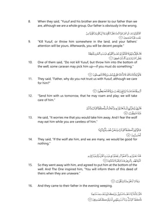 Refreshed Al-Quran (Yusuf).docx