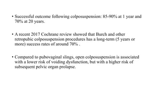 refreshed laparoscopic burch colposuspension.pptx