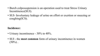 refreshed laparoscopic burch colposuspension.pptx