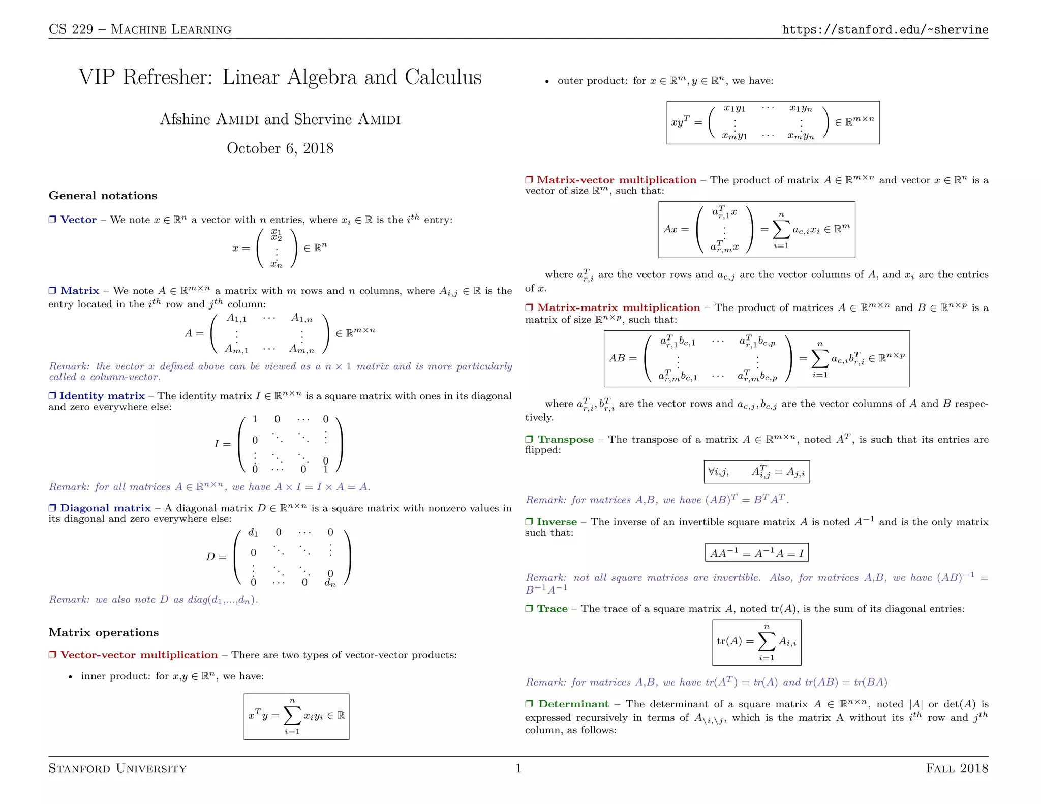 Refresher algebra-calculus | PPT