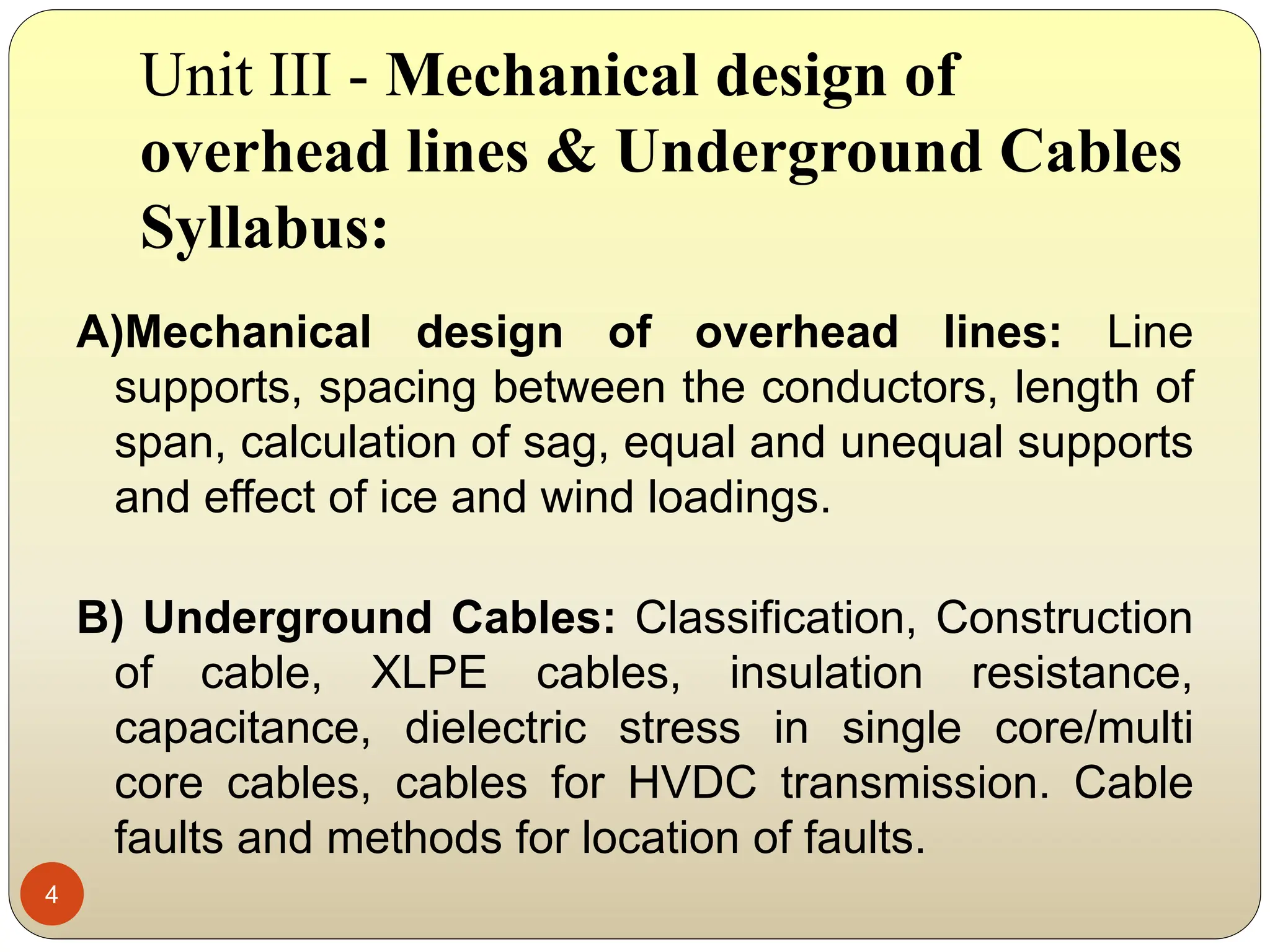 Refresher course of power system Units III.pptx