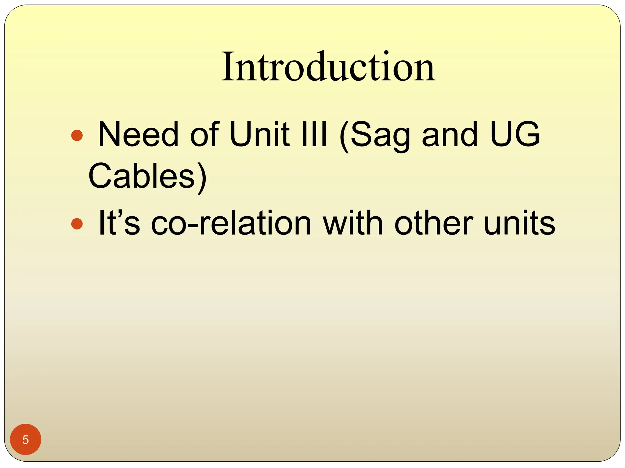 Refresher course of power system Units III.pptx