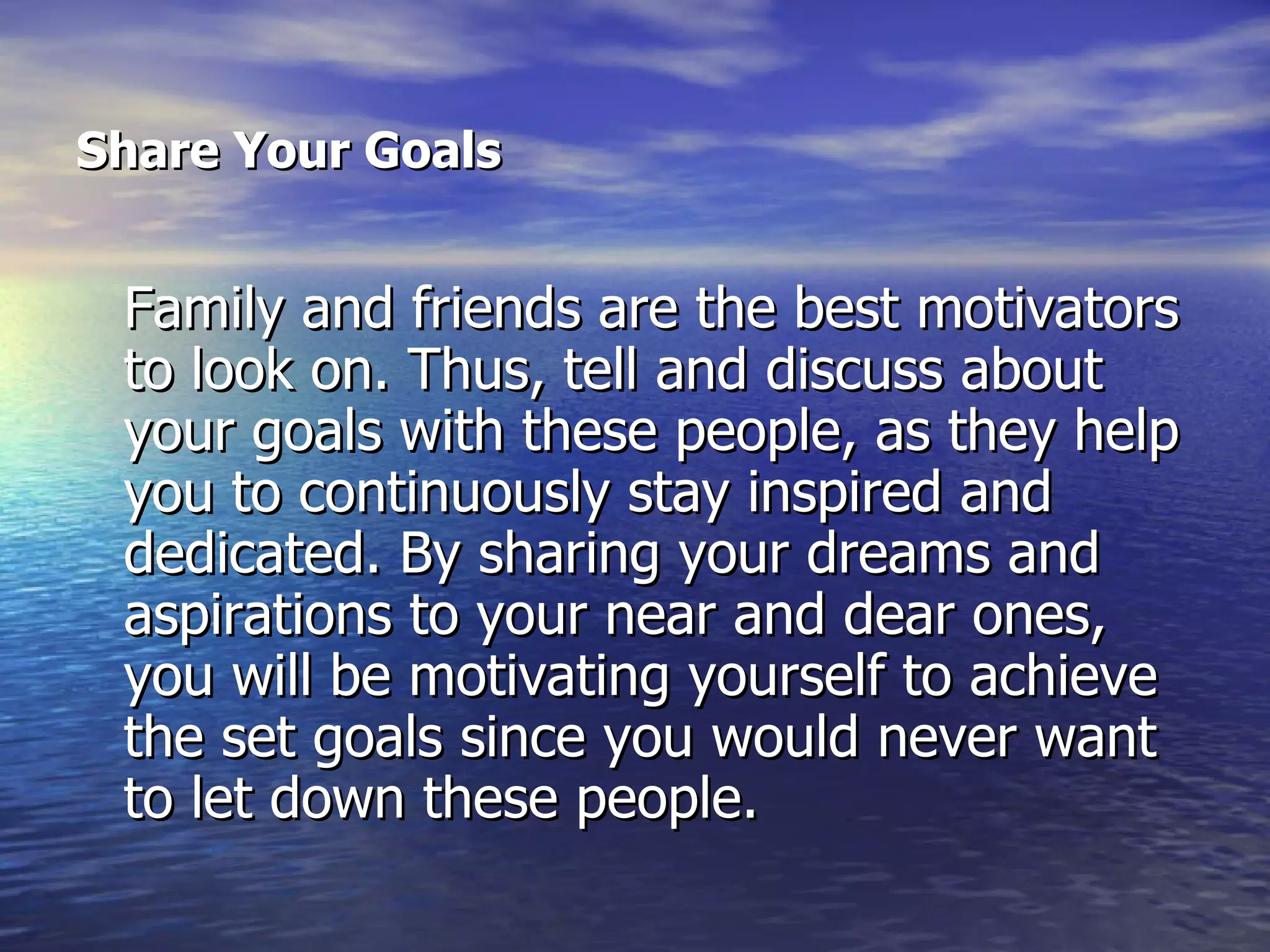 Self Motivation | PPT