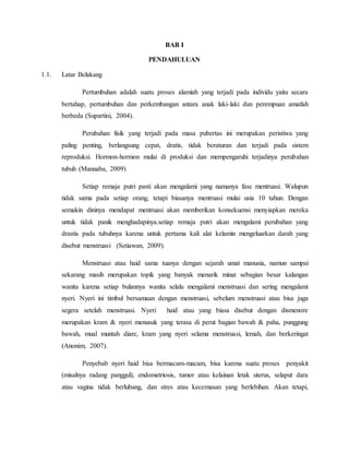 Refreshing dismenore | DOCX