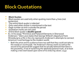 Refreshing your senses with mla | PPT