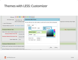 Refreshing Your UI with HTML5, Bootstrap and CSS3 | PPT