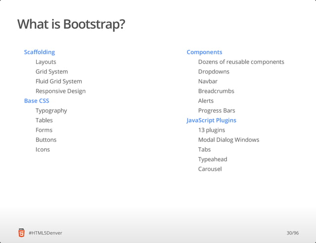 Refreshing Your Ui With Html5 Bootstrap And Css3 Ppt