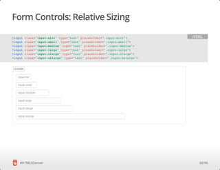 Refreshing Your UI with HTML5, Bootstrap and CSS3 | PPT