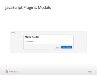 Refreshing Your UI with HTML5, Bootstrap and CSS3 | PPT