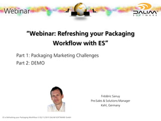 Refreshing your Packaging Workflow with ES | PDF