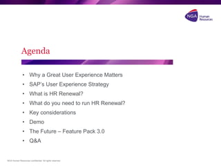 Refresh your SAP UI with HR Renewal | PPT