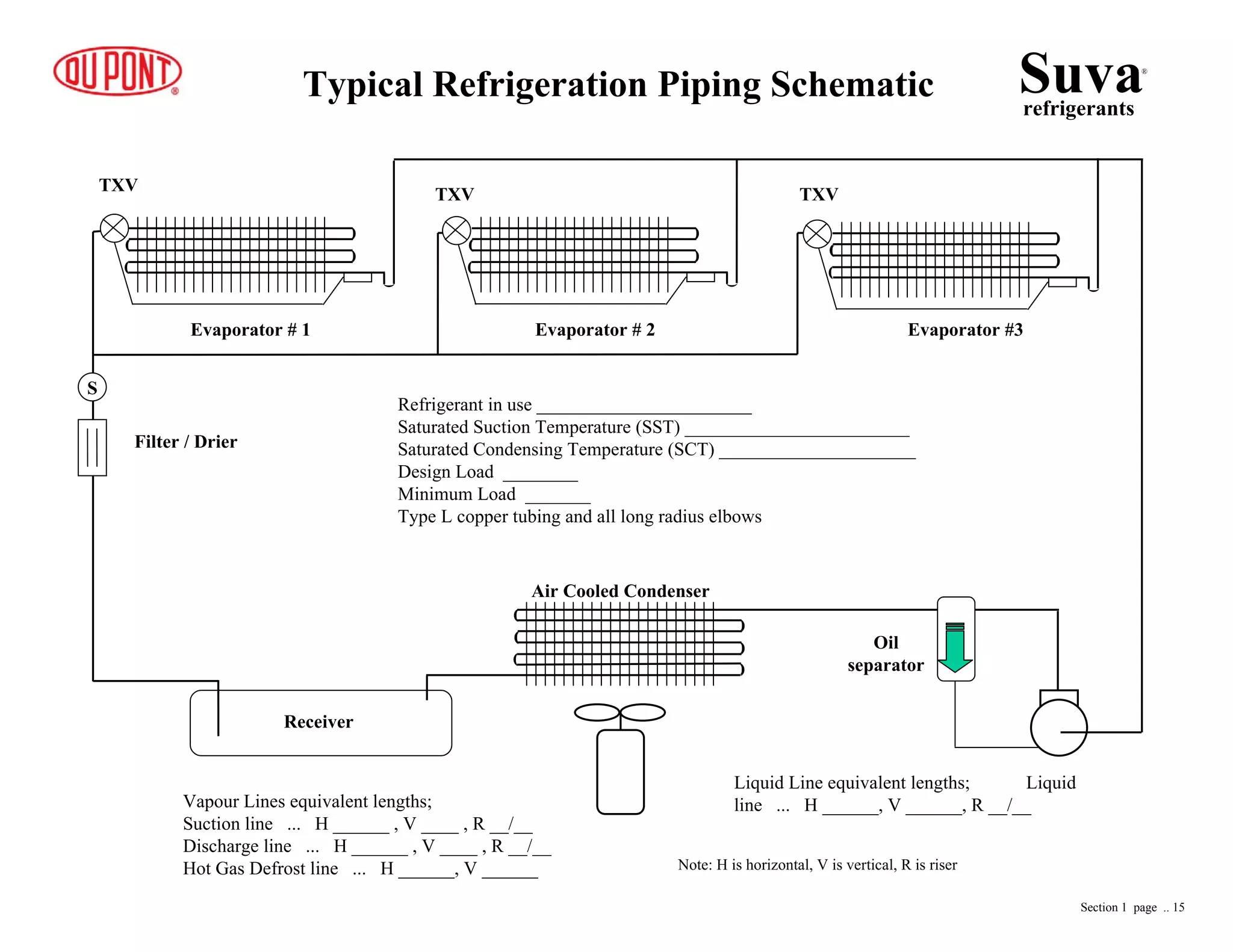 Refrigeration Piping Handbook Dupont | PDF | Physics | Science