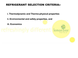 Refrigerant | PPTX