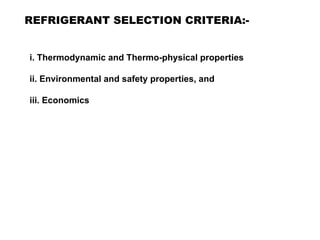 refrigerant history, properties, definition,handling.pptx