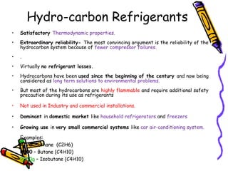 Different types of Refrigerants and its properties .ppt