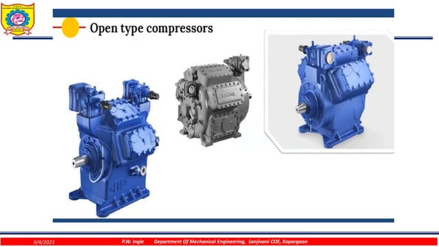 Refrigerant Compressor and Evaporator.ppt | Physics | Science