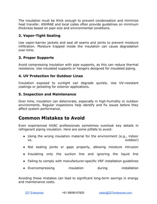 Refrigerant Piping Insulation_ An Essential Component in Modern HVAC ...