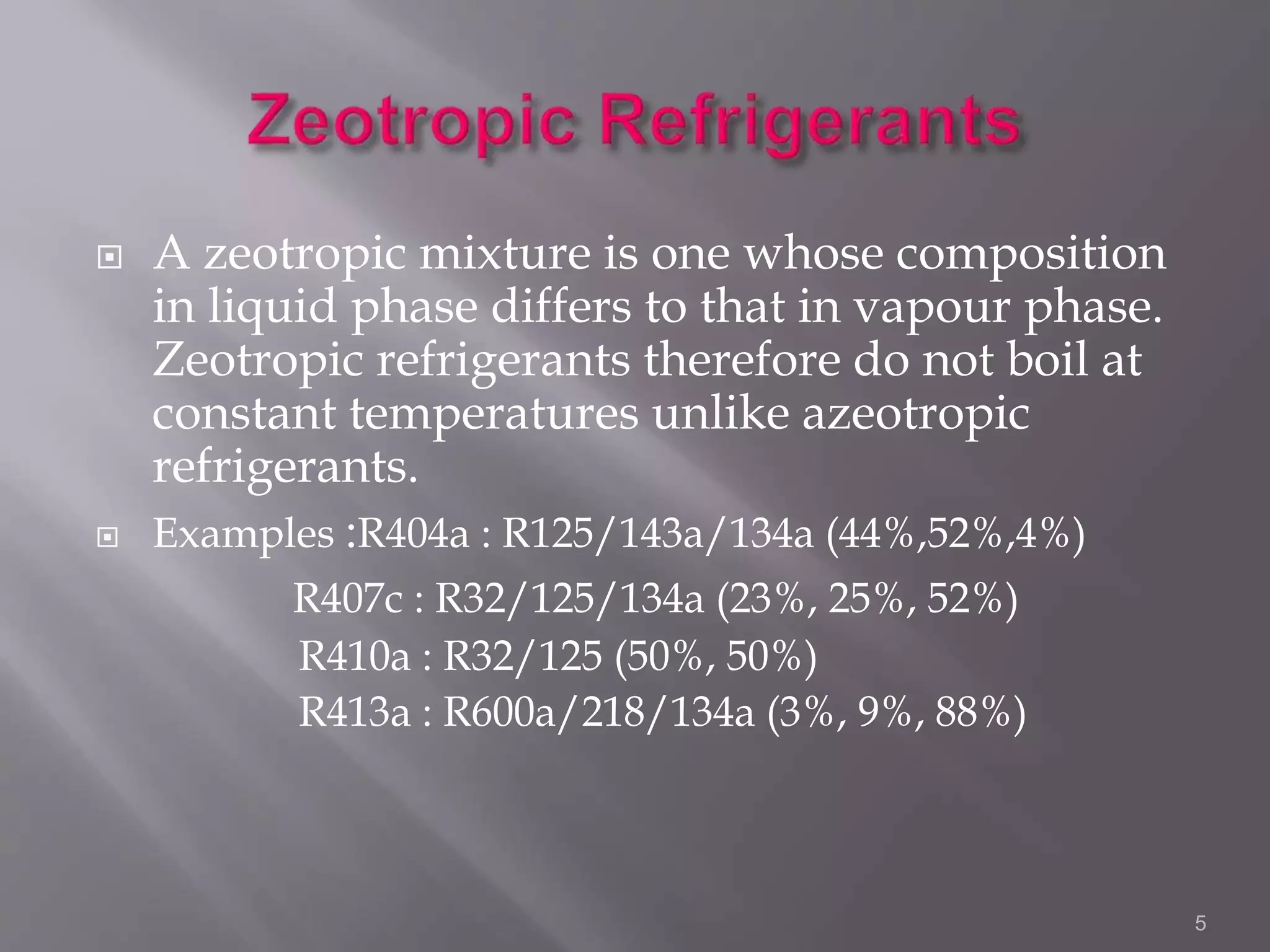 Refrigerant ppt | PPTX