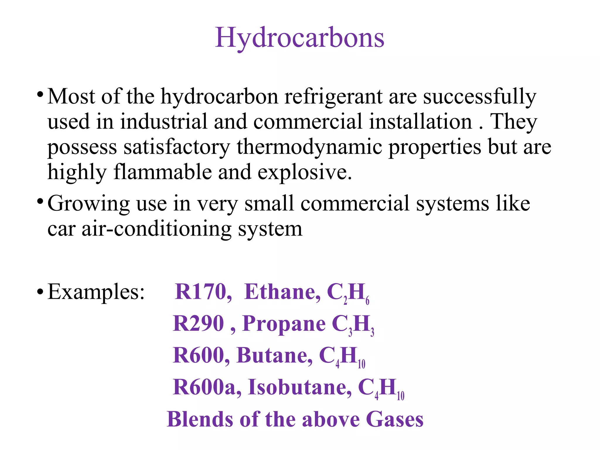 Refrigerants | PPT