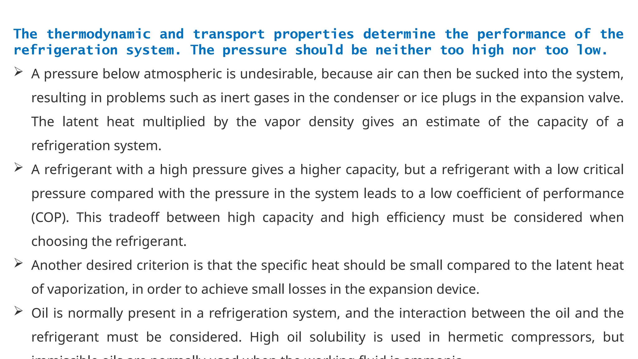 Designation of various Refrigerant selection | PPTX