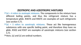 Designation of various Refrigerant selection | PPTX