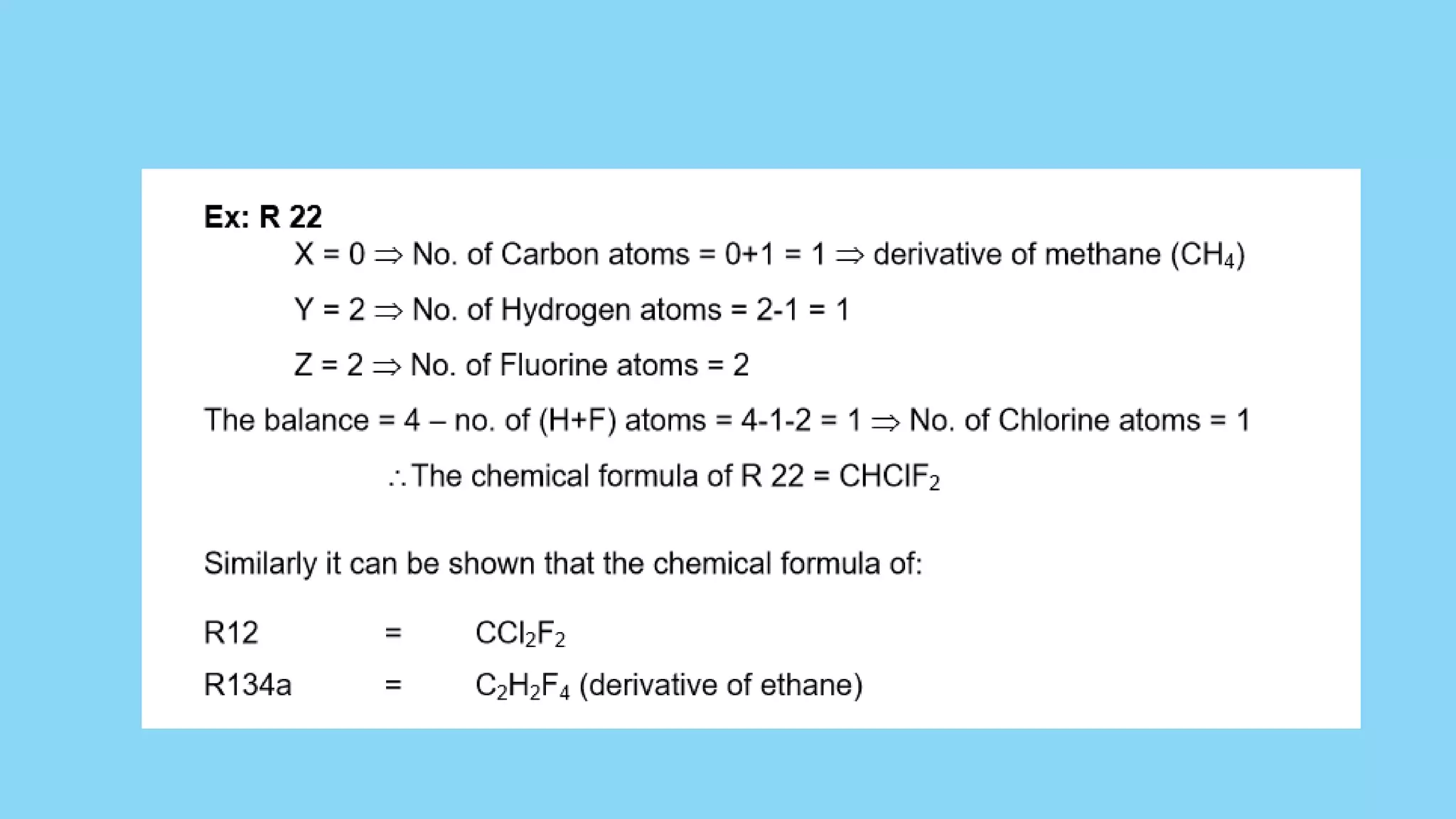 Refrigerants and designation | PPTX