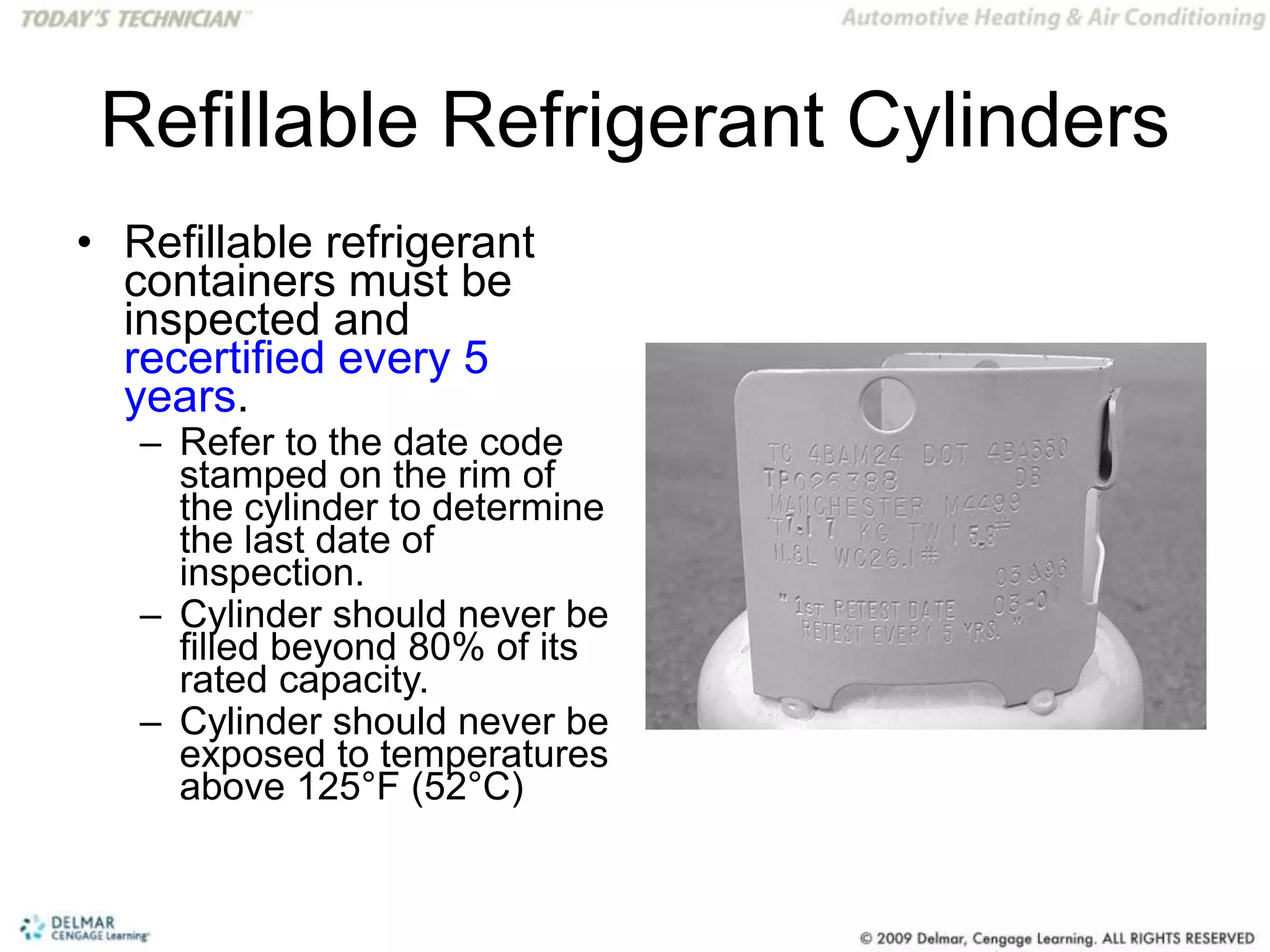 Refrigerants and the environment | PPTX
