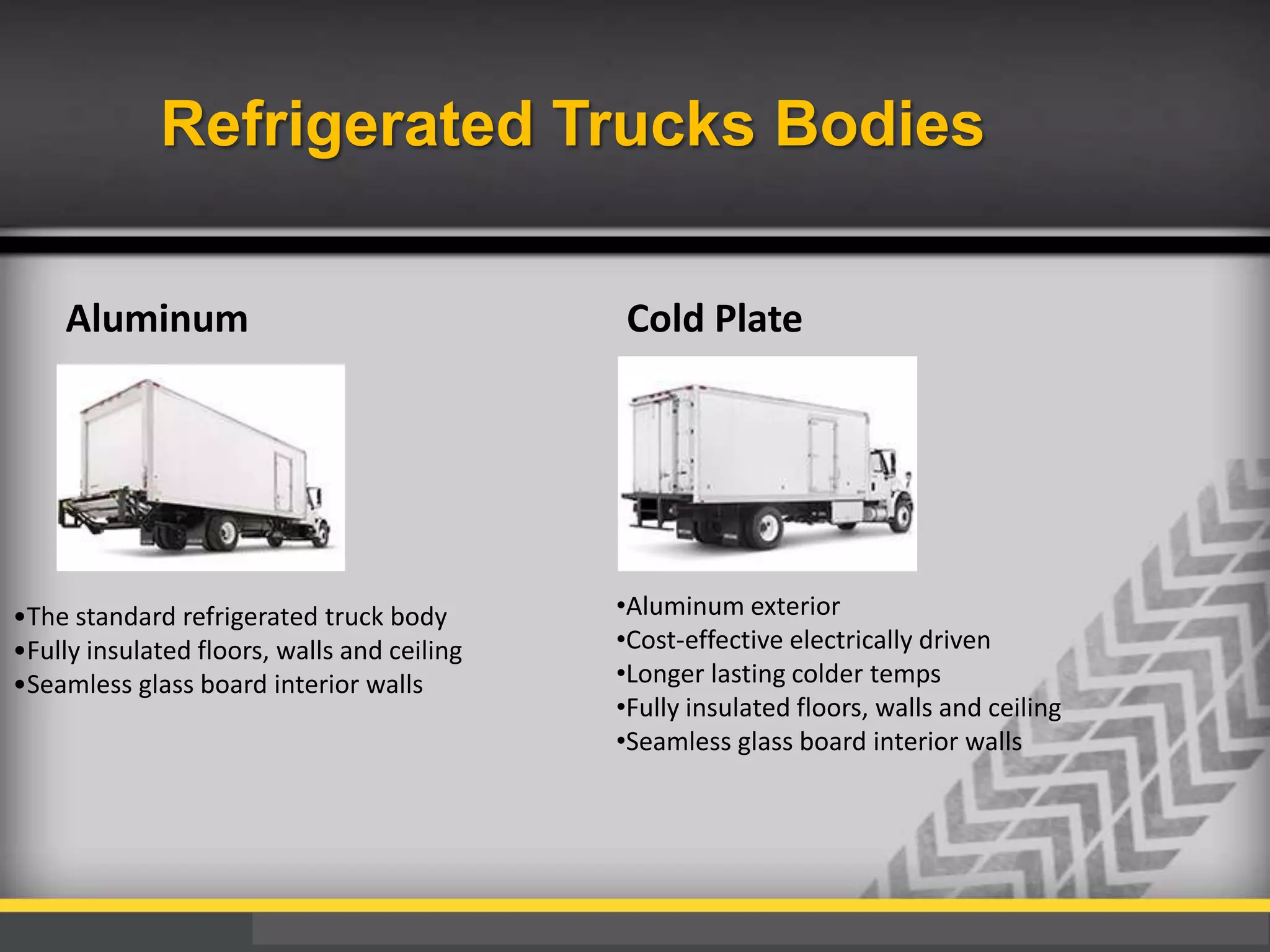 Refrigerated truck bodies | PPTX